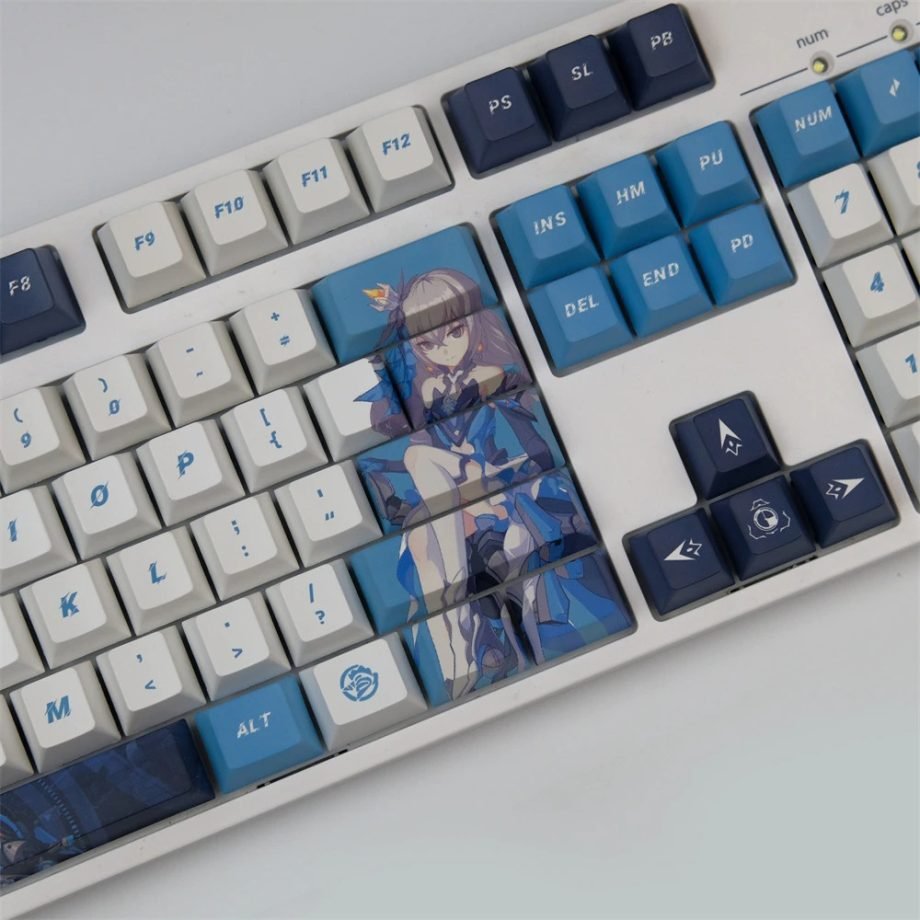 Honkai Impact 3rd Keycaps Set Bronya Zaychik Anime - Keysium