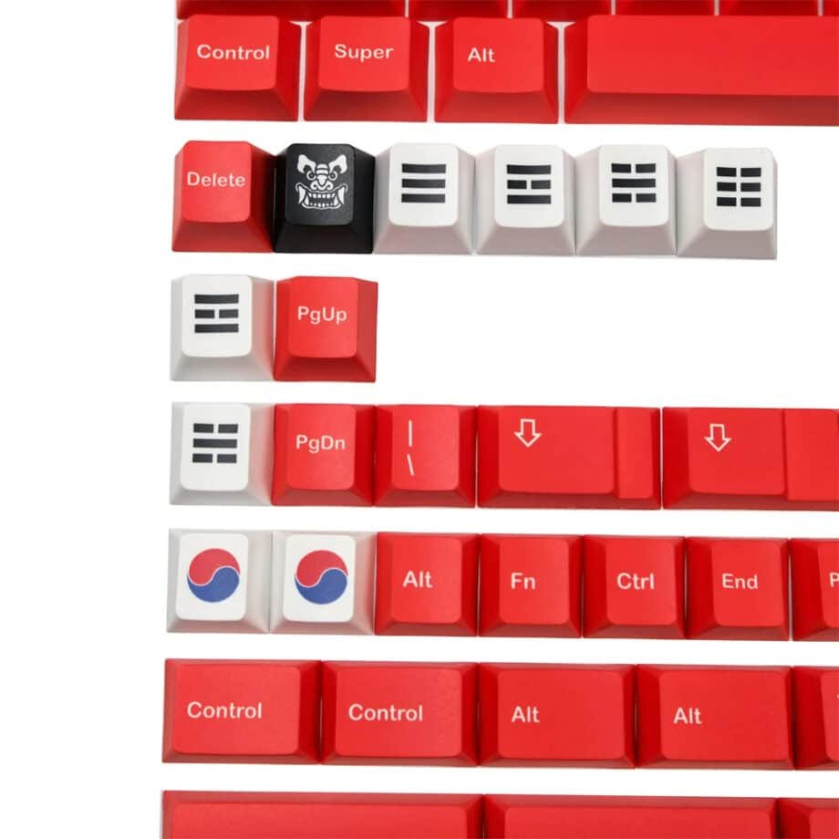 GMK Clone Red Devil Keycaps Set PBT - Keysium