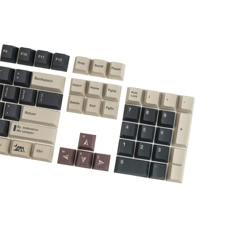 GMK Clone Wild West Keycaps Set Cream PBT - Keysium