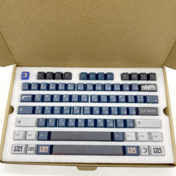 Lycoris Recoil Keycaps Set Anime Japanese Blue - Keysium