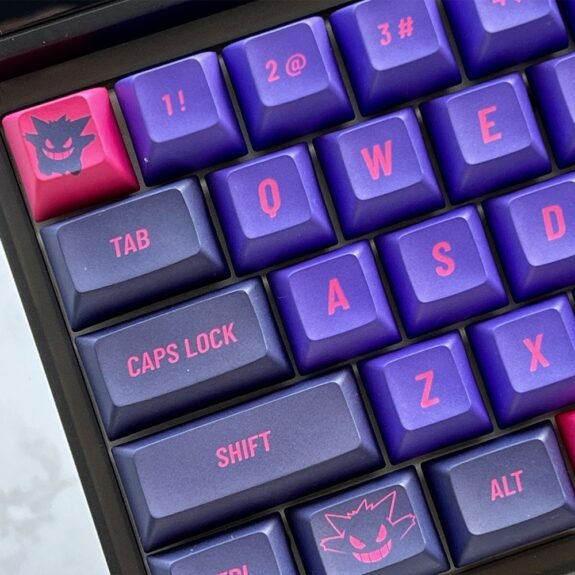 Gengar Keyboard & Keycaps Guide | Pokémon Trainer's Setup | Keysium
